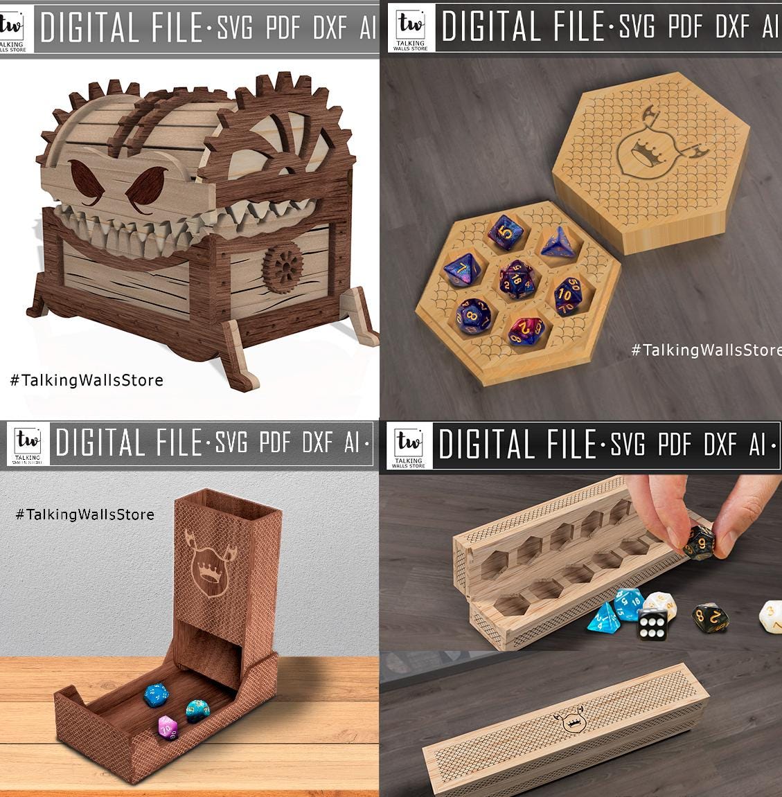 DND Svg Laser Cut Mega Bundle | CNC Files | Engraving SVG Design ...