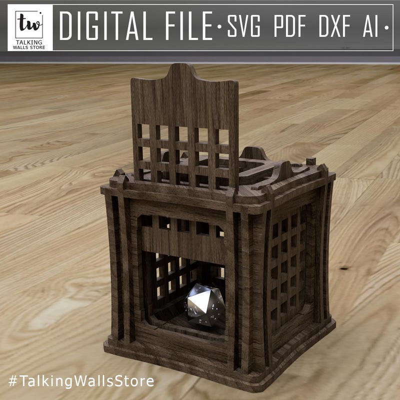 Dice Vault Digital File - Etsy