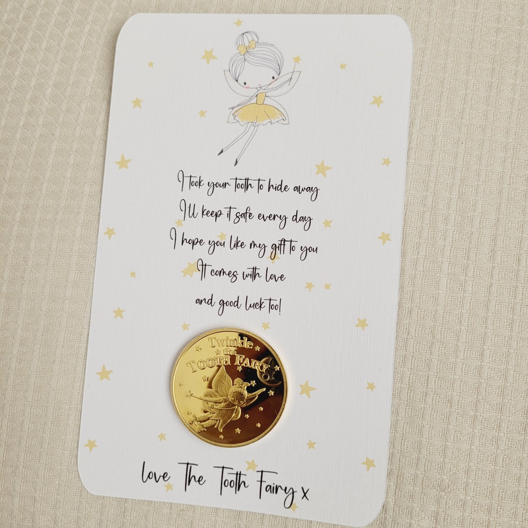 Tooth Fairy Coin Tooth Fairy Set Tooth Fairy Gift Tooth - Etsy
