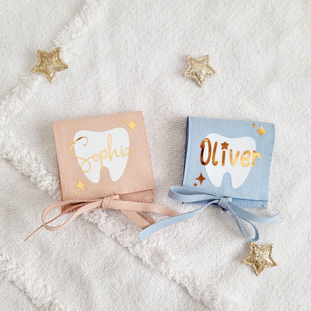 Personalised Tooth Fairy Pouch, Tooth Fairy Bag, Tooth Fairy Set, First ...
