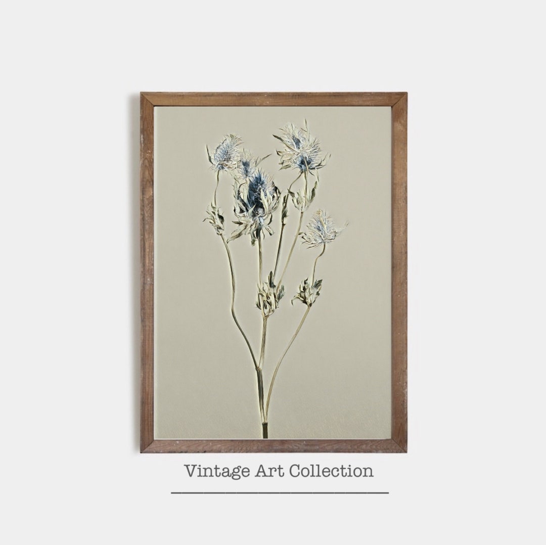 Printable Botanical Art Print for Home Decor Vintage Floral Art Print ...