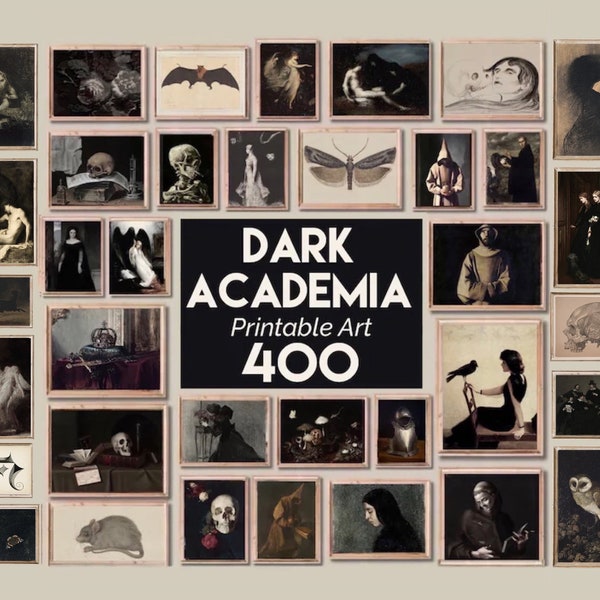 Dark Academia Decor - Etsy