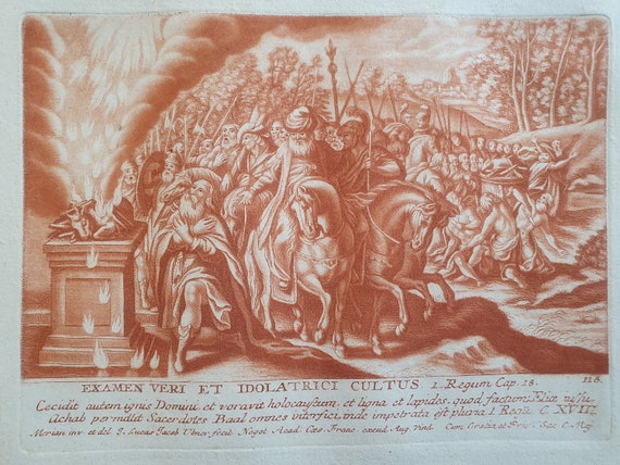 Prints Red chalk Engraving C Lucas Jacob Mathias Merian Salomonis ...