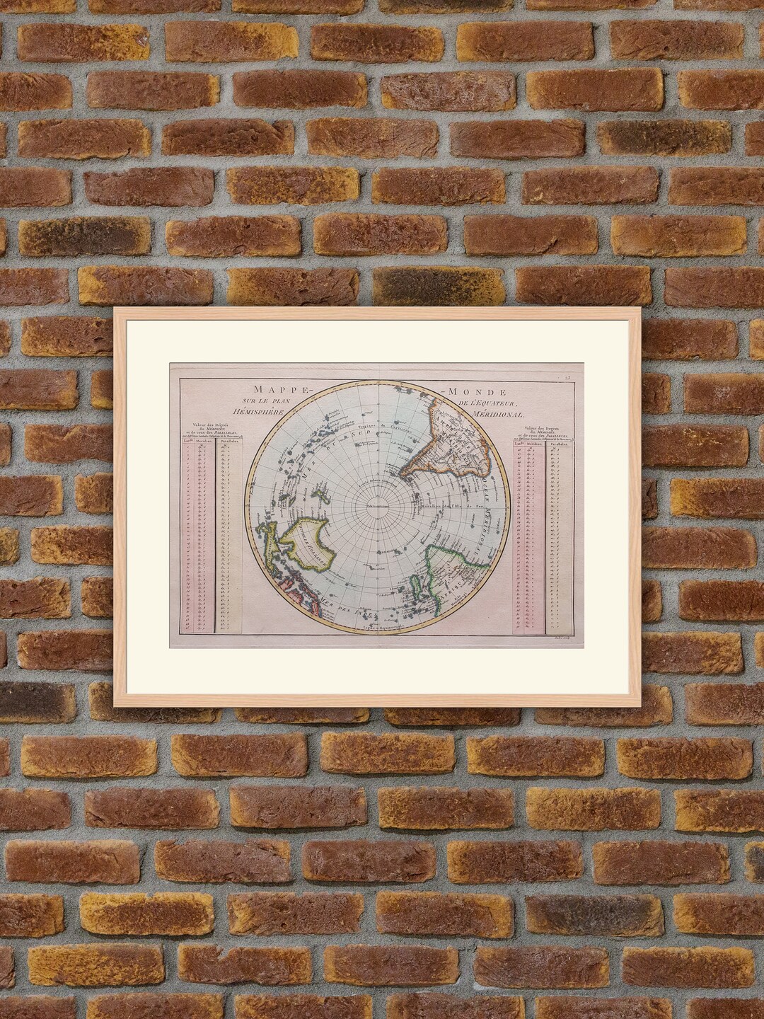 1762 Hand-colored Engraving - Maps - World Map on the Map of Ecuador ...