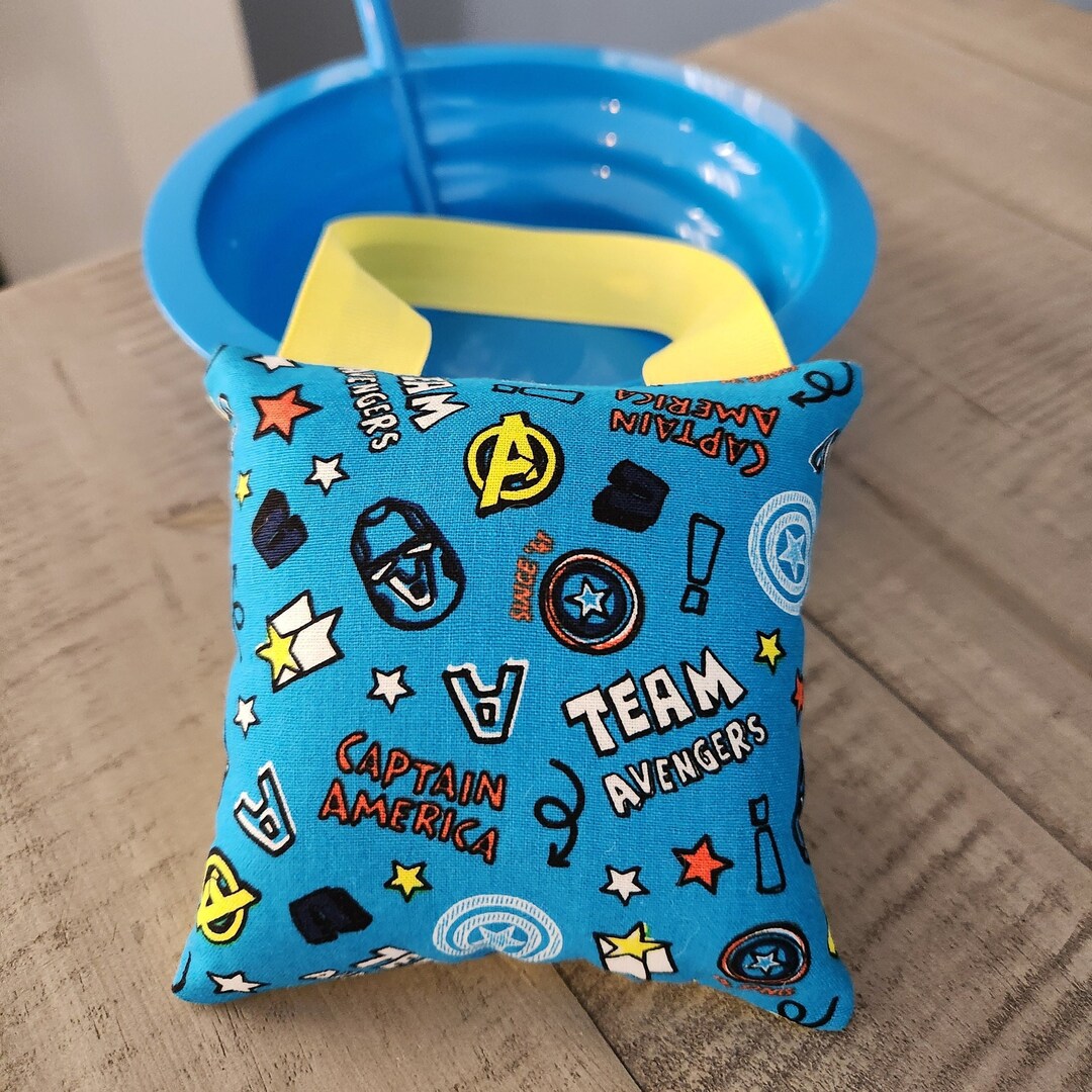 Team Avengers Pillow Yellow Tooth Fairy Pillow, Kids Tooth Pillow ...