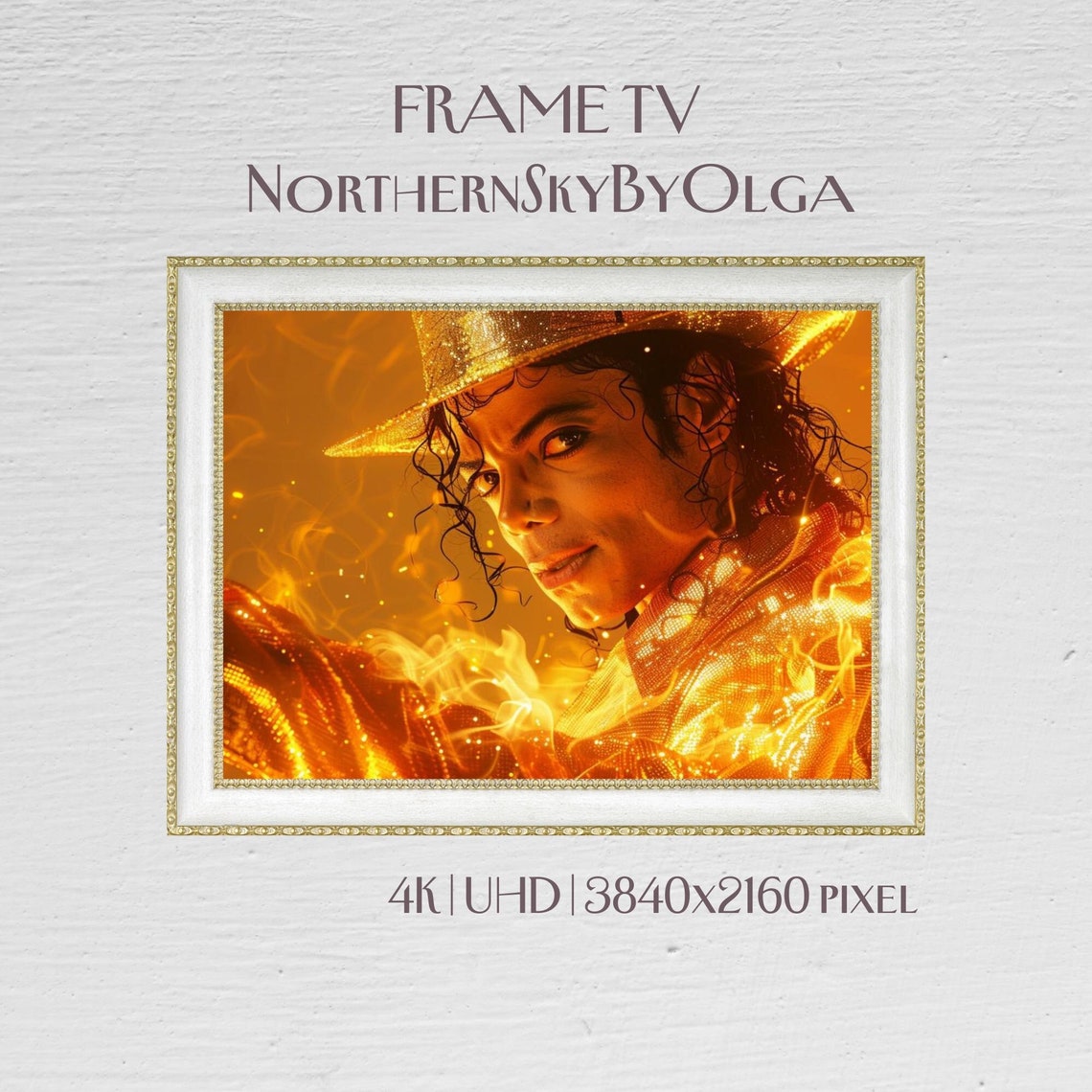 Michael Jackson Art for Samsung TV. Michael Jackson Portrait Art for ...