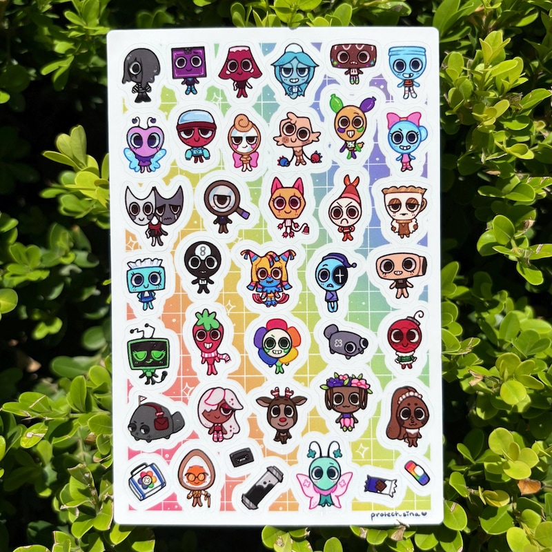 Dandy World Stickers - Etsy