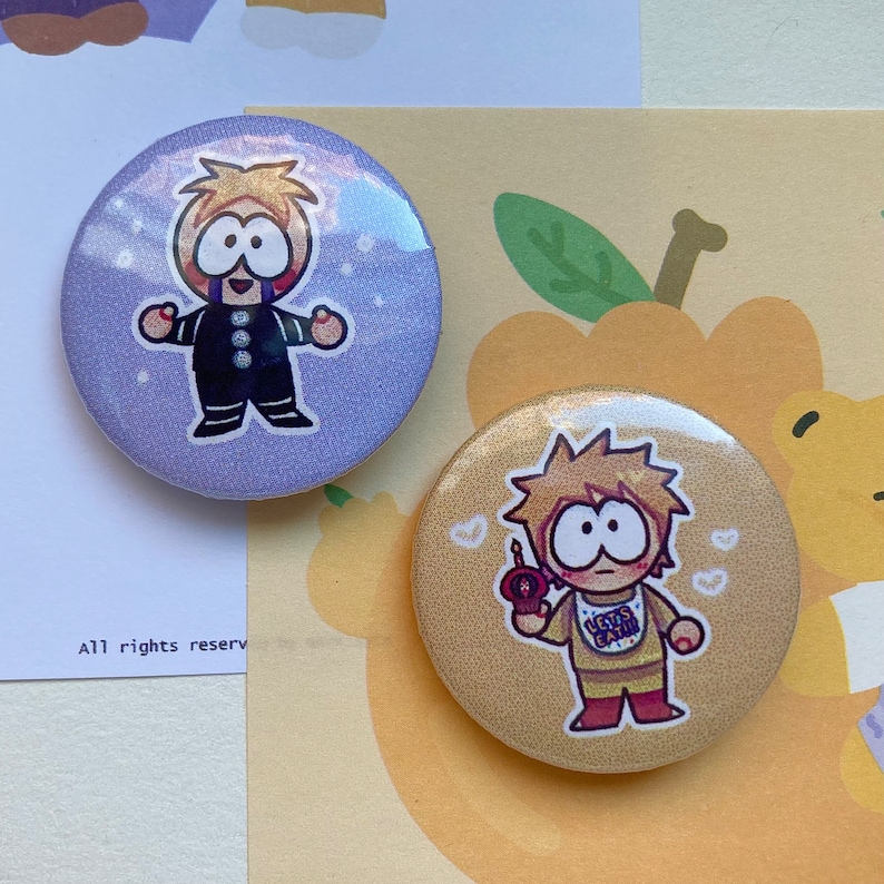 South Friends X Fnf Buttons - Etsy
