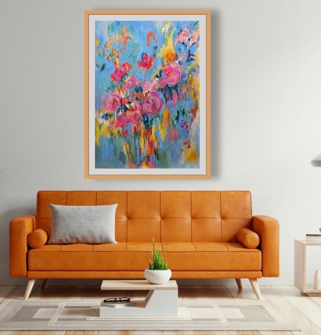 Original/limited Edition Print love Fool Gouache Flower Painting - Etsy