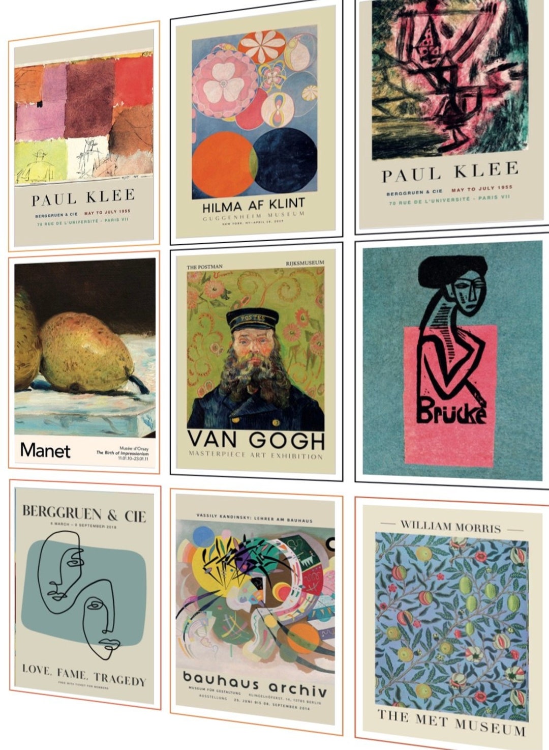 1:12 Vintage Posters for Dollshouse , PDF, Downloadable, Printable ...
