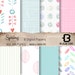 Spring Pastel Digital Papers Pastel Paper Instant Download Scrapbooking ...
