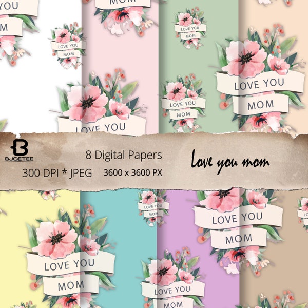 Mothers Day Paper - Etsy