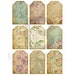 Printable Tags Shabby Chic Floral Printable Gardening Labels Digital ...