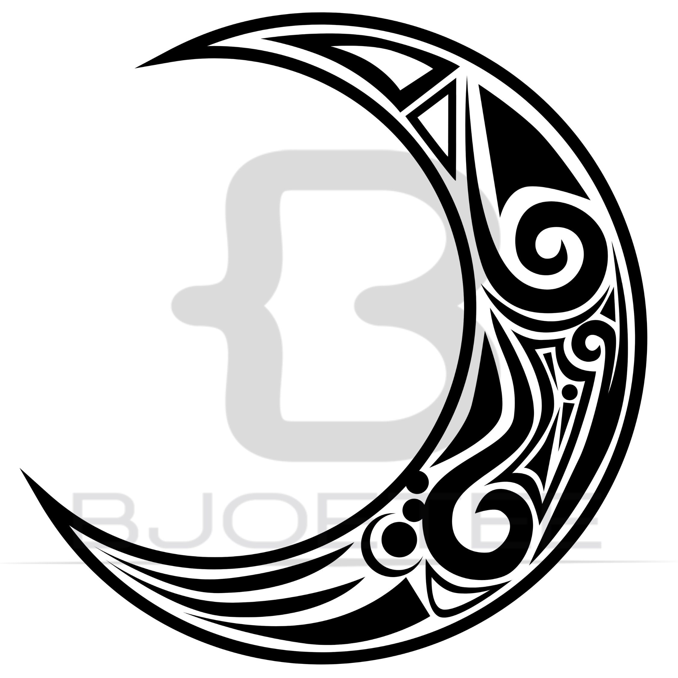 Celestial Paper Moon Digital Pattern Mystical Moon Clipart - Etsy