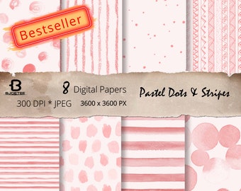 Dots and Stripes | Etsy