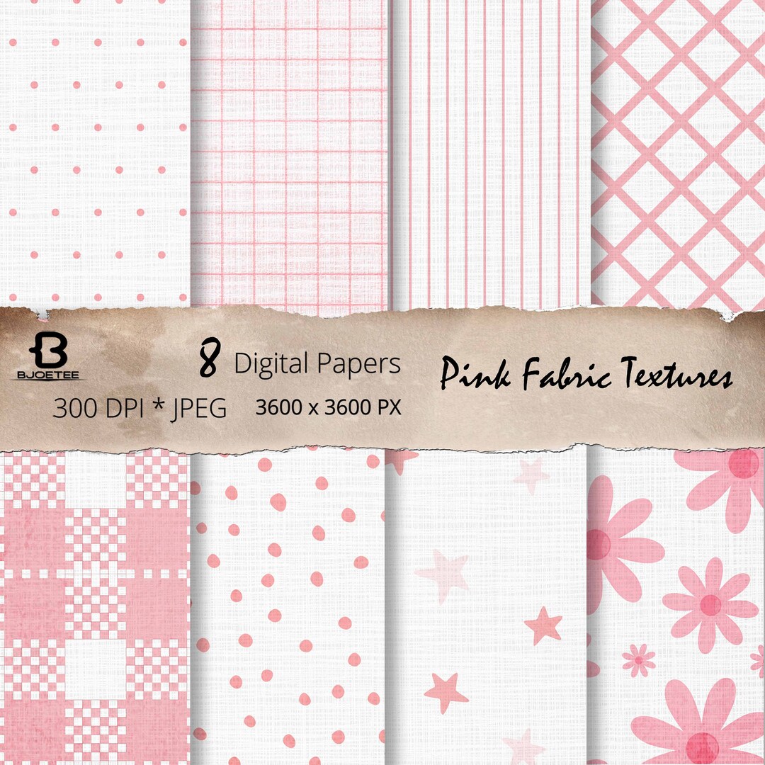 DIGITAL PASTEL PAPER - Pink Pastel Papers - Pink Doodles Pastel - Girl ...