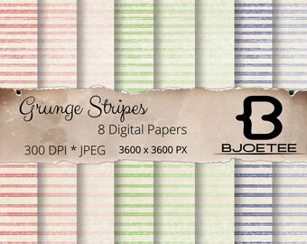 Fabric Stripes Digital Paper Texture Retro Digital Instant Download ...