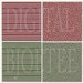 Christmas Digital Paper, Red and Green Stripes and Dots, Fabric Texture ...