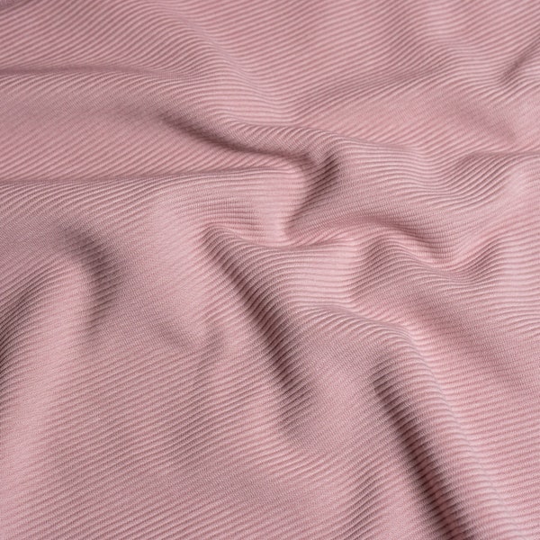 Pink Ribbed Fabric - Etsy