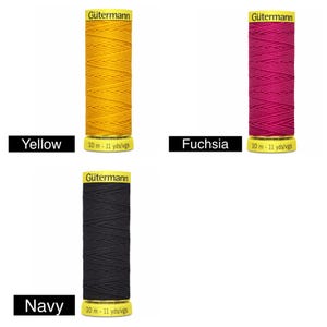 Gutermann Elastic Thread, Shirring Thread, 10m Spools - Etsy