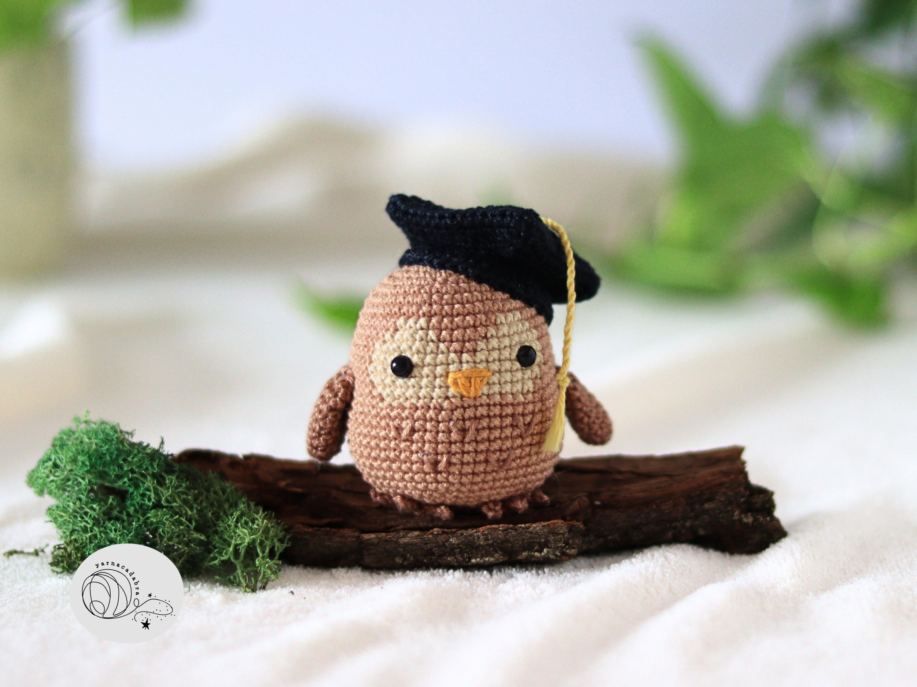 Free Crochet Pattern Graduation Owl Graduation Owl Crochet Pattern