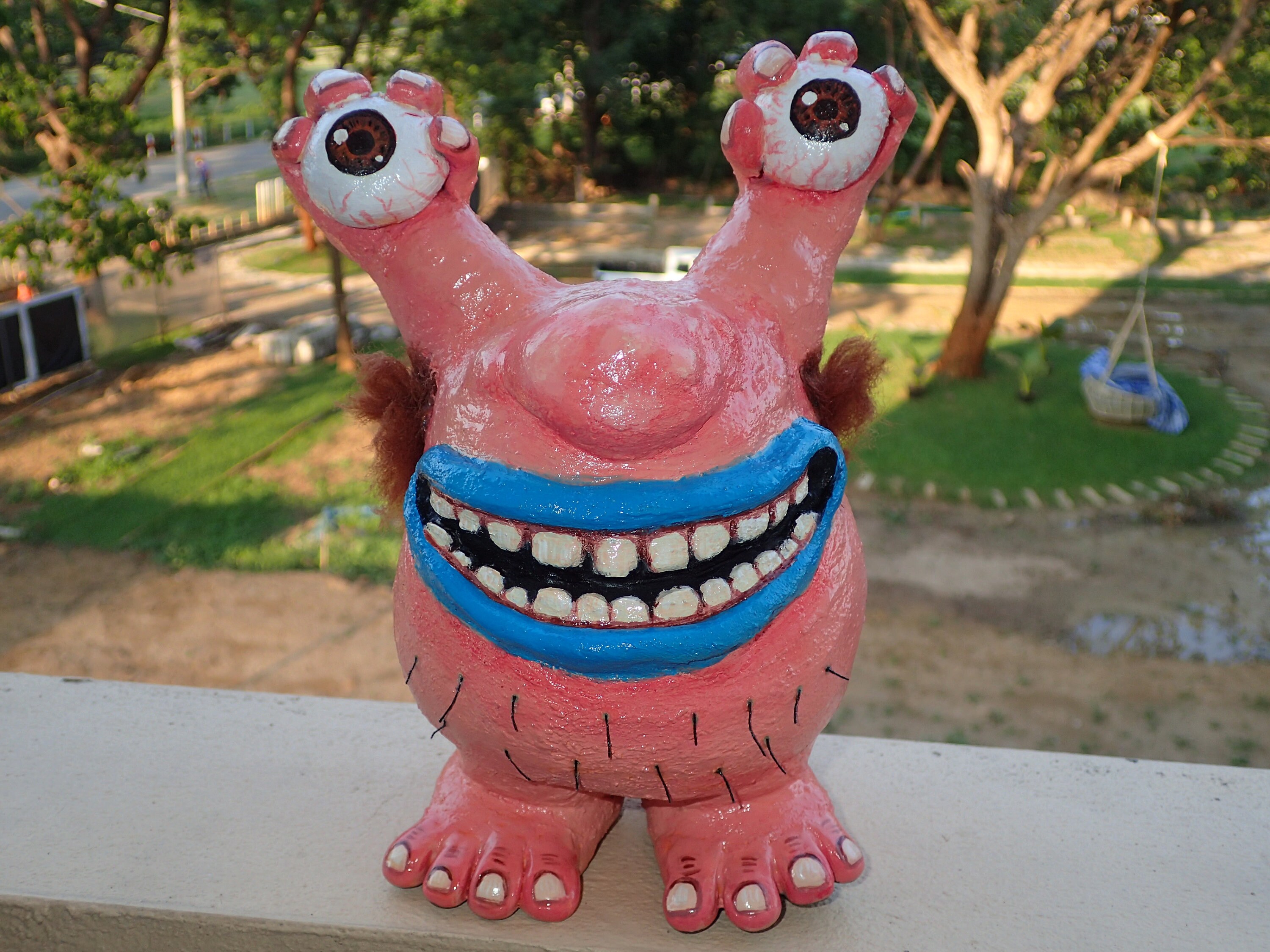 Aaahh Real Monsters Statue Krumm Clay Figure Creepy Monster | Etsy