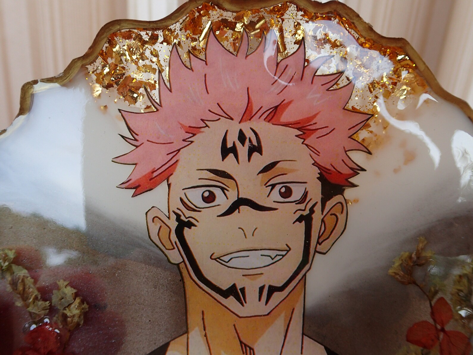 Anime Set of 6 Sukuna Tray Sukuna Keychain Jujutsu Kaisen Pin | Etsy