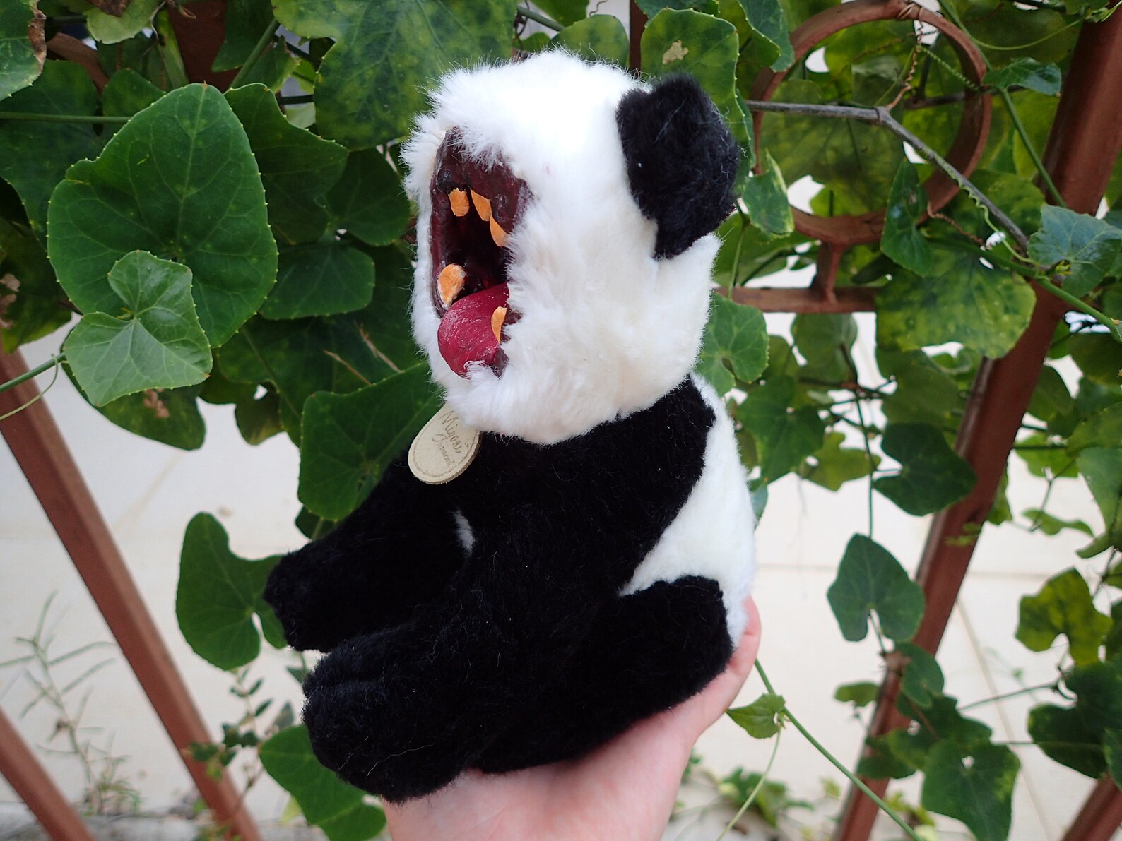 Horror Panda OOAK Creepy Plush Spooky Panda Cute Panda Toy | Etsy