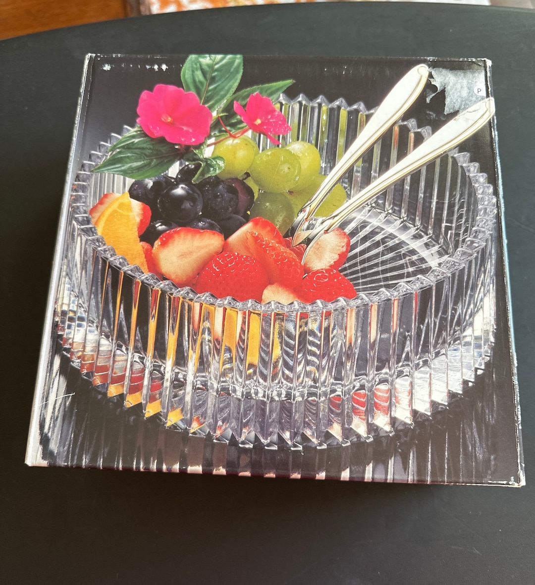 Mikasa Diamond Fire Hostess Bowl - Etsy