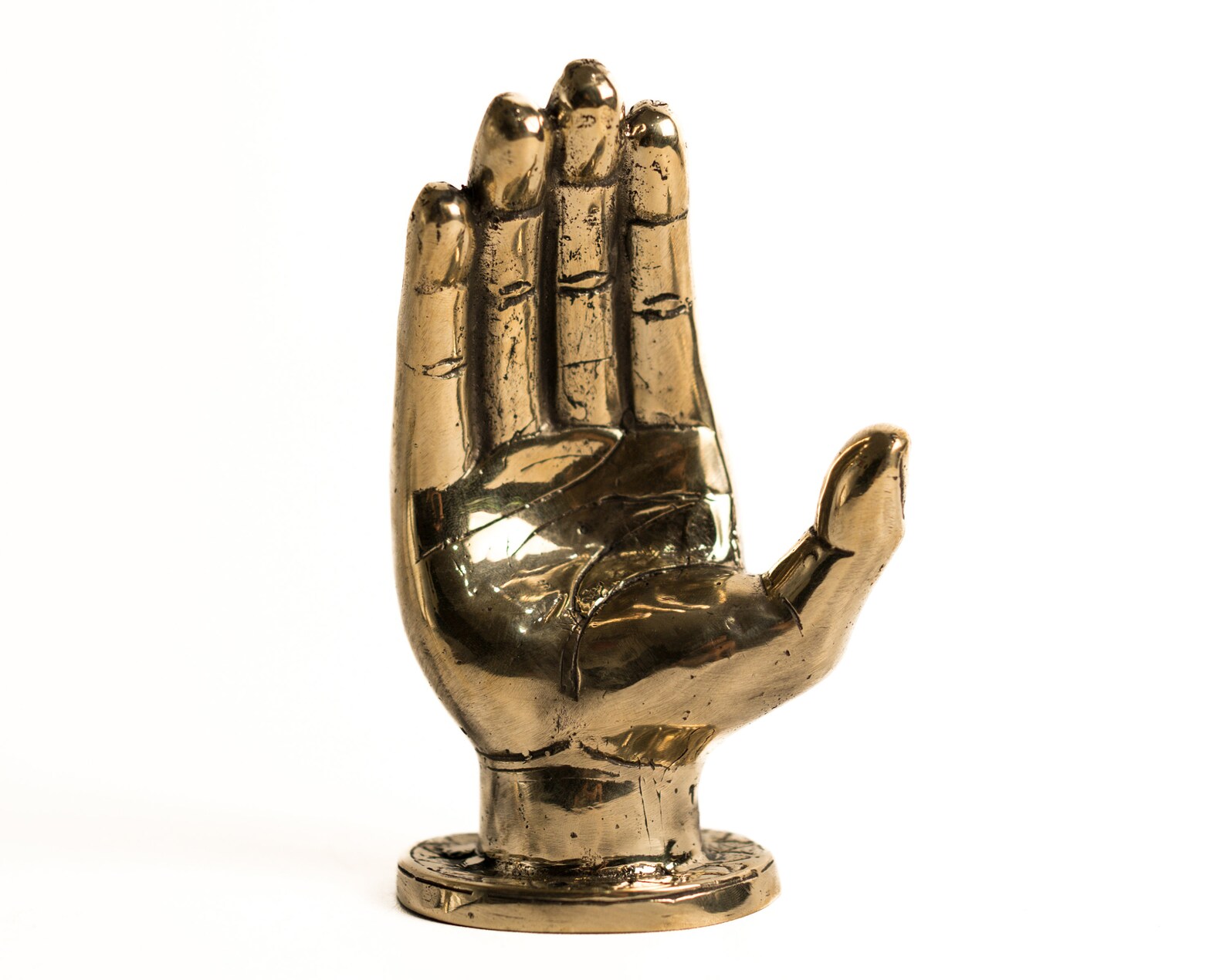 Pull Brass Door Handle Hand 3 Inch / 7 Cm Hand Shake Door - Etsy