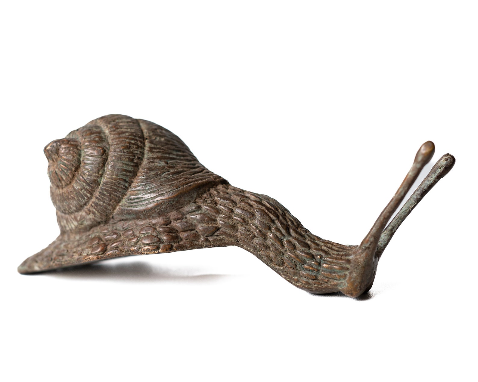 2 SIZES Snail Statue Snail Figurine Home Decor House - Etsy