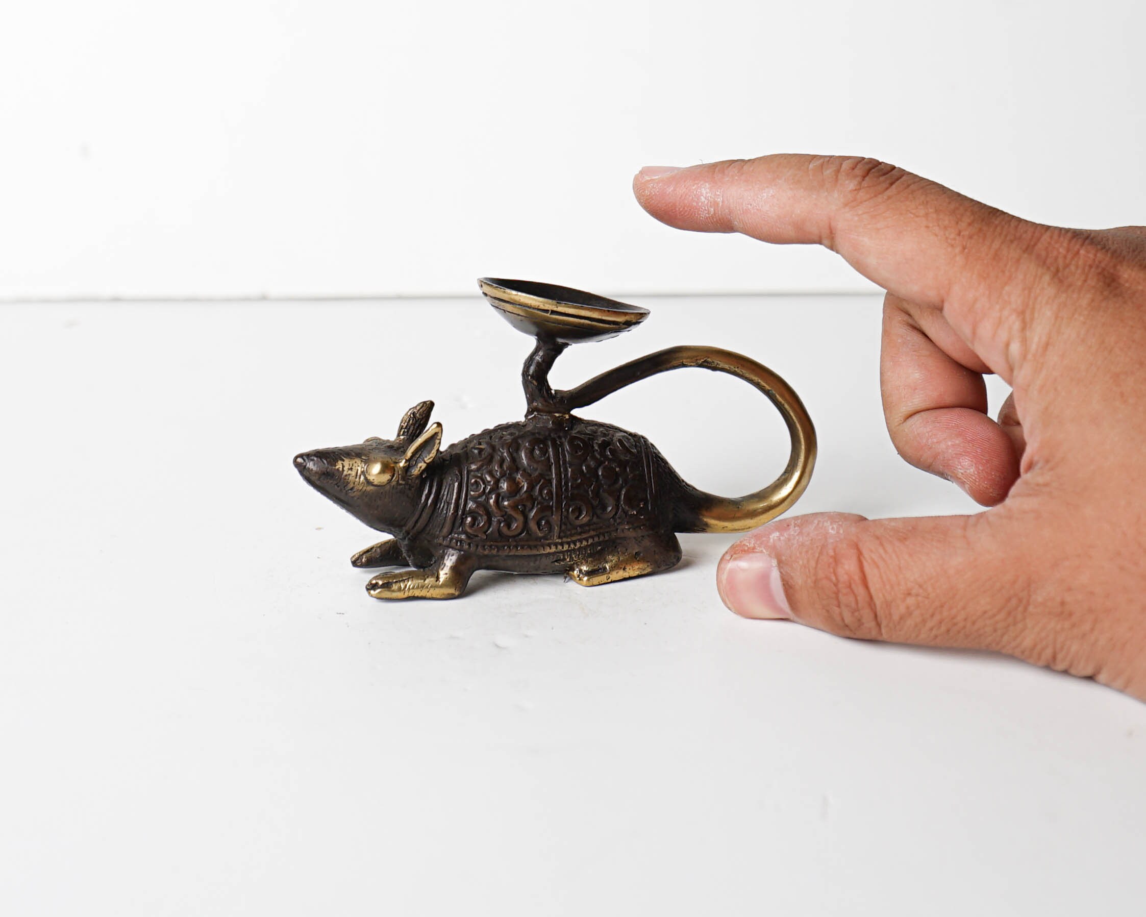 Mouse Bronze Mouse Statue Mouse Figurine Duck Brass Room | Etsy