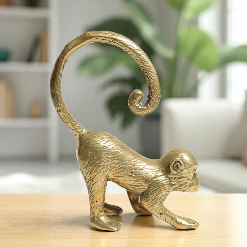 Monkey Statue - Etsy