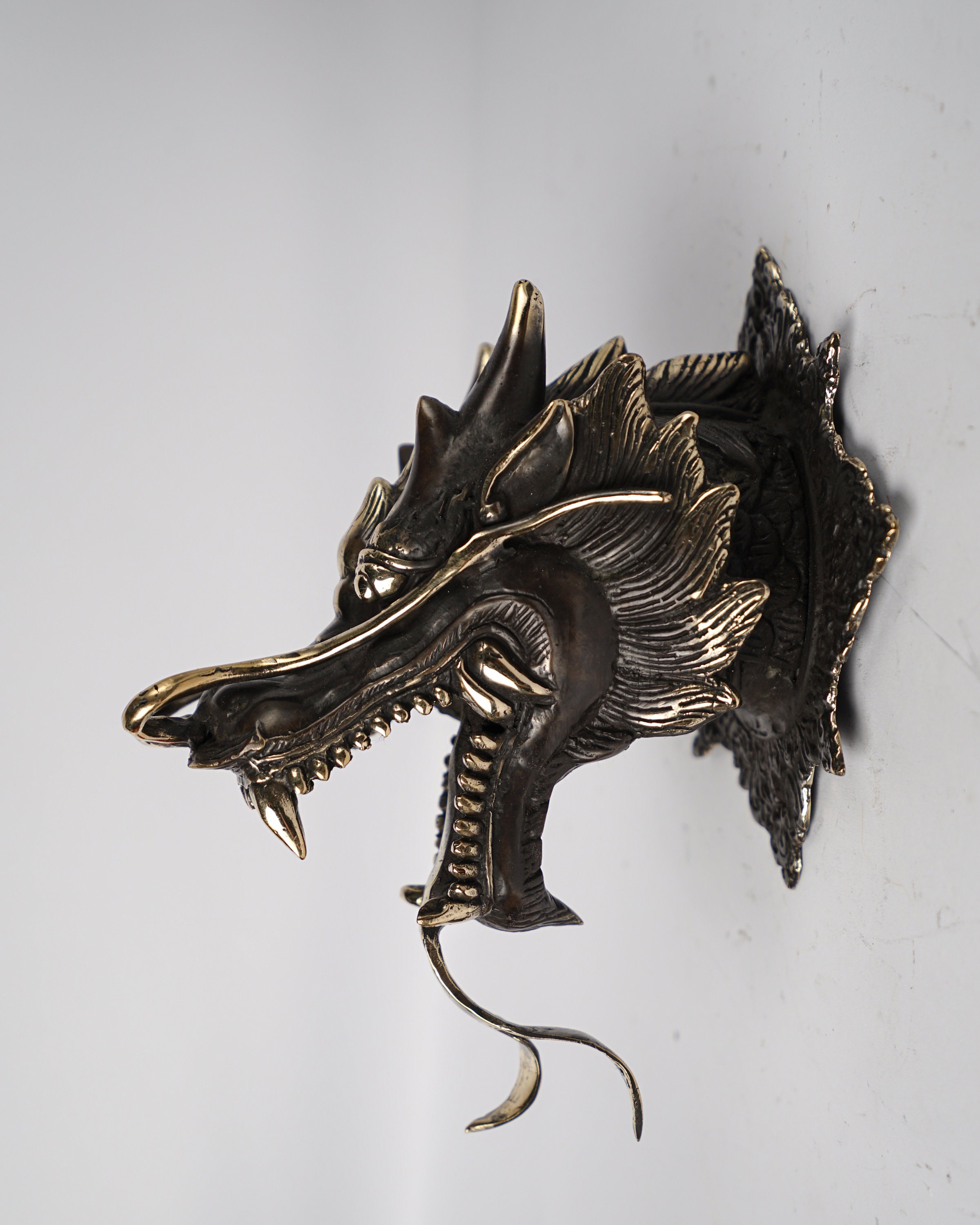 Dragon Hook 4 Inch / 10 Cm Wall Decor Dragon Bronze Dragon - Etsy