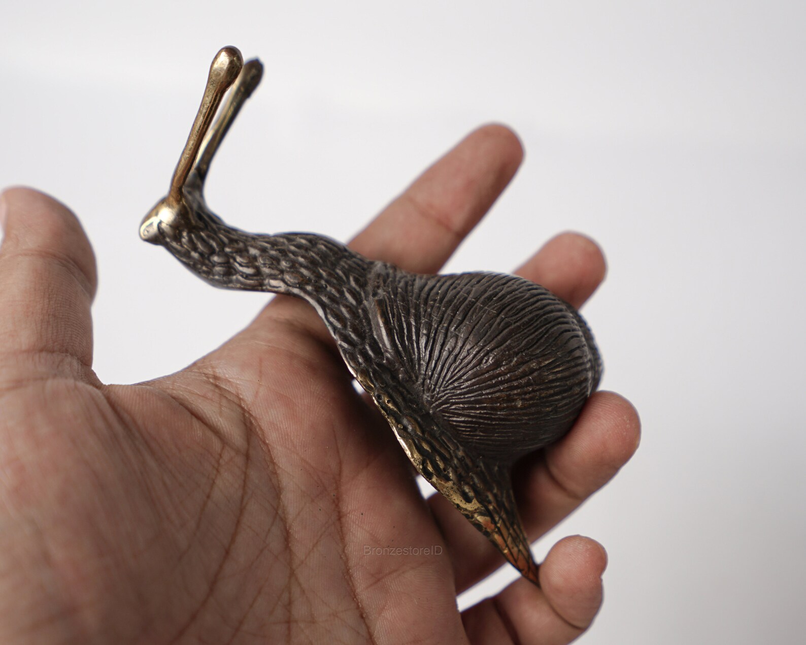 2 SIZES Snail Statue Snail Figurine Home Decor House - Etsy