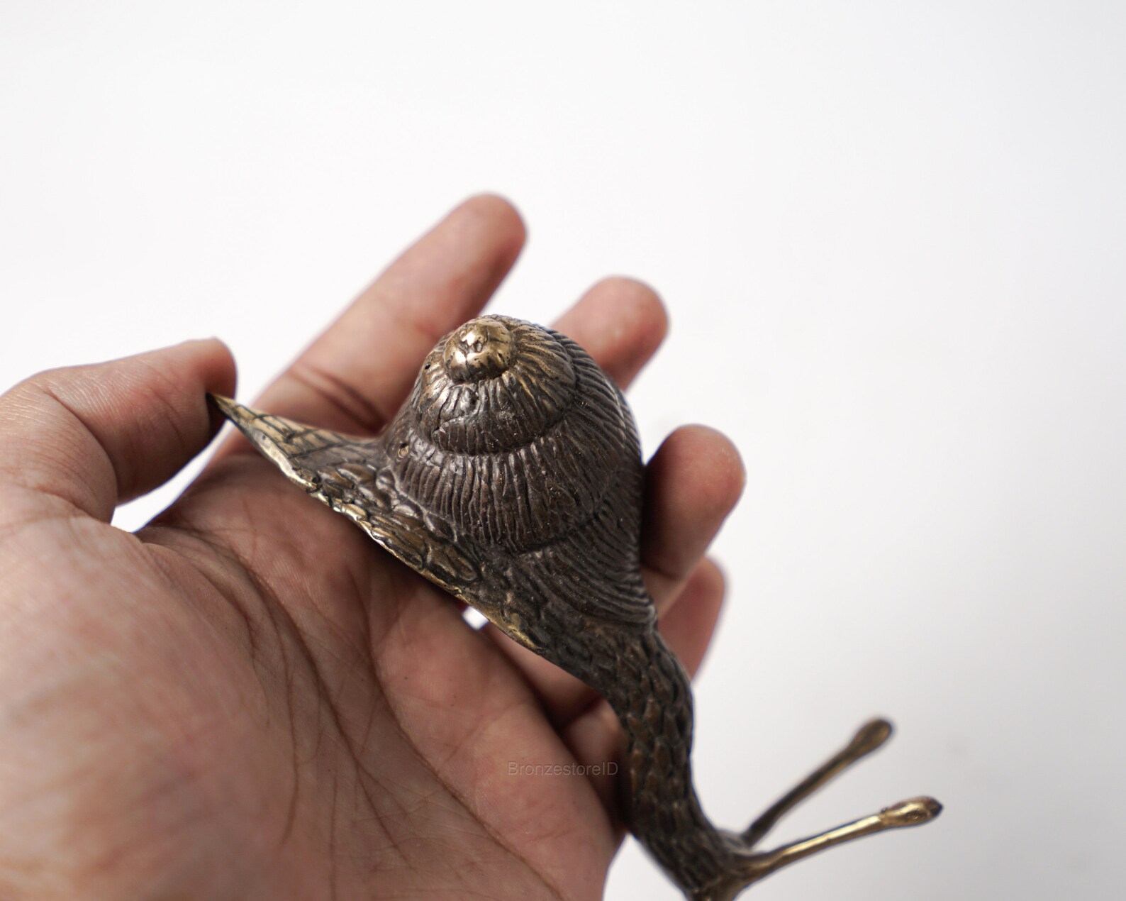 2 SIZES Snail Statue Snail Figurine Home Decor House - Etsy