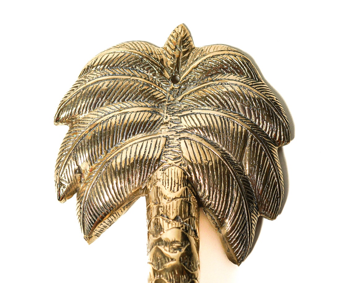 Coconut Tree Door Handle 11 Inch / 27 Cm, Door Decor, Birthday Gift ...