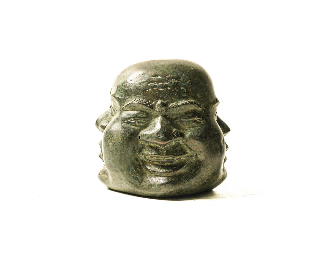 4 Faces Buddha 4 Inch / 10cm, Buddha Bronze, Buddha Sculpture, Gift for ...