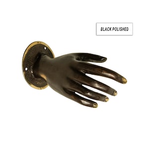 Pull Brass Door Handle Hand 1:1 Hand Size, Hand Shake Door, Hand Door ...