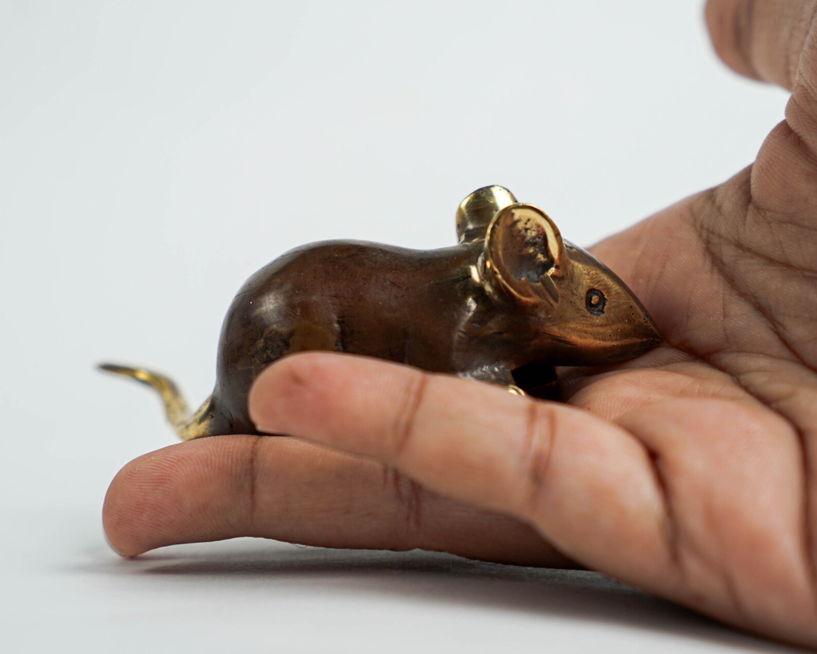 Mini Bronze Mouse Figurine, Room Decor - Etsy