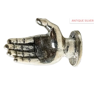 Pull Brass Door Handle Hand 3 Inch / 7 Cm, Hand Shake Door, Hand Door ...