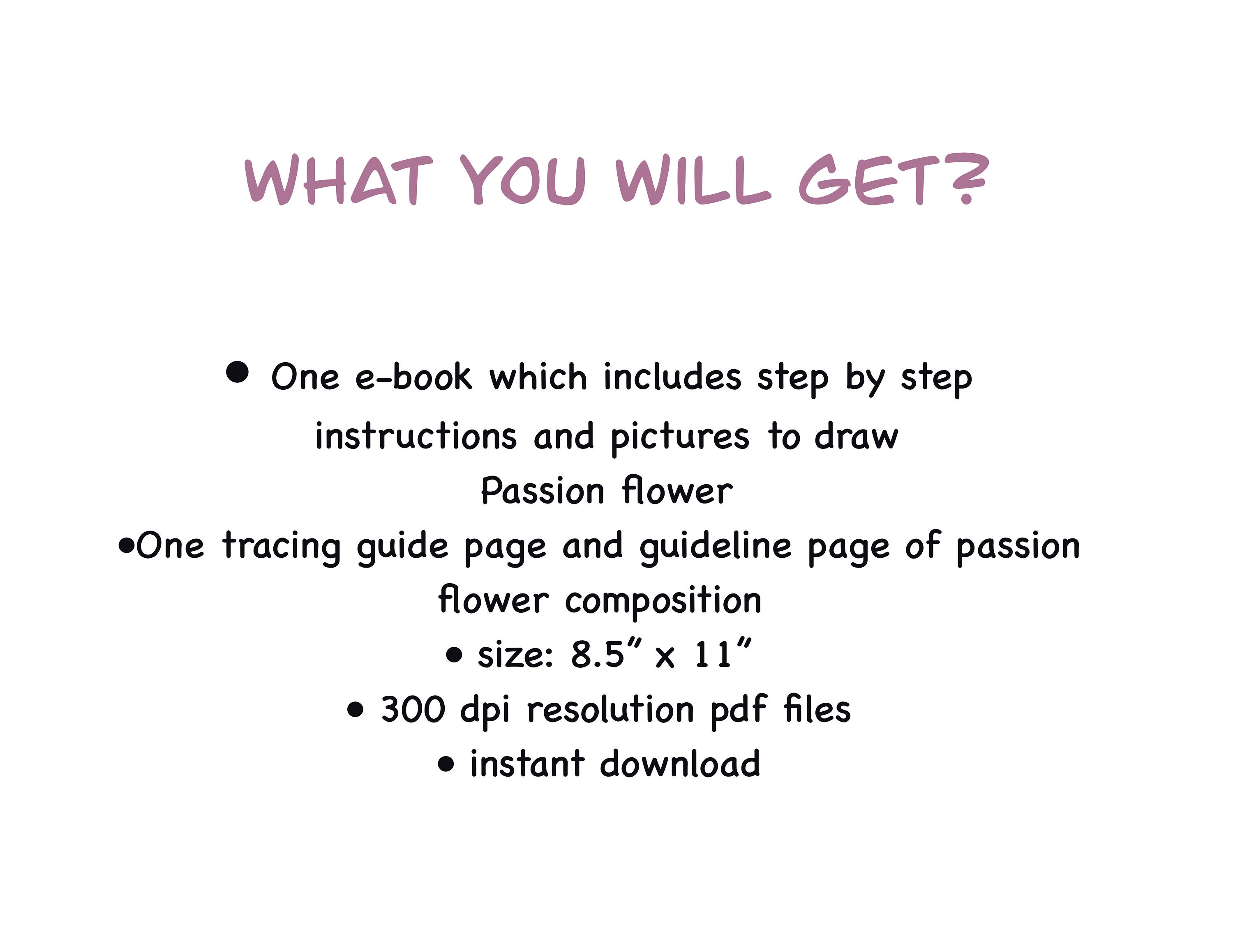 How to Draw Passion Flowers, Step by Step Drawing Guide for Beginners ...
