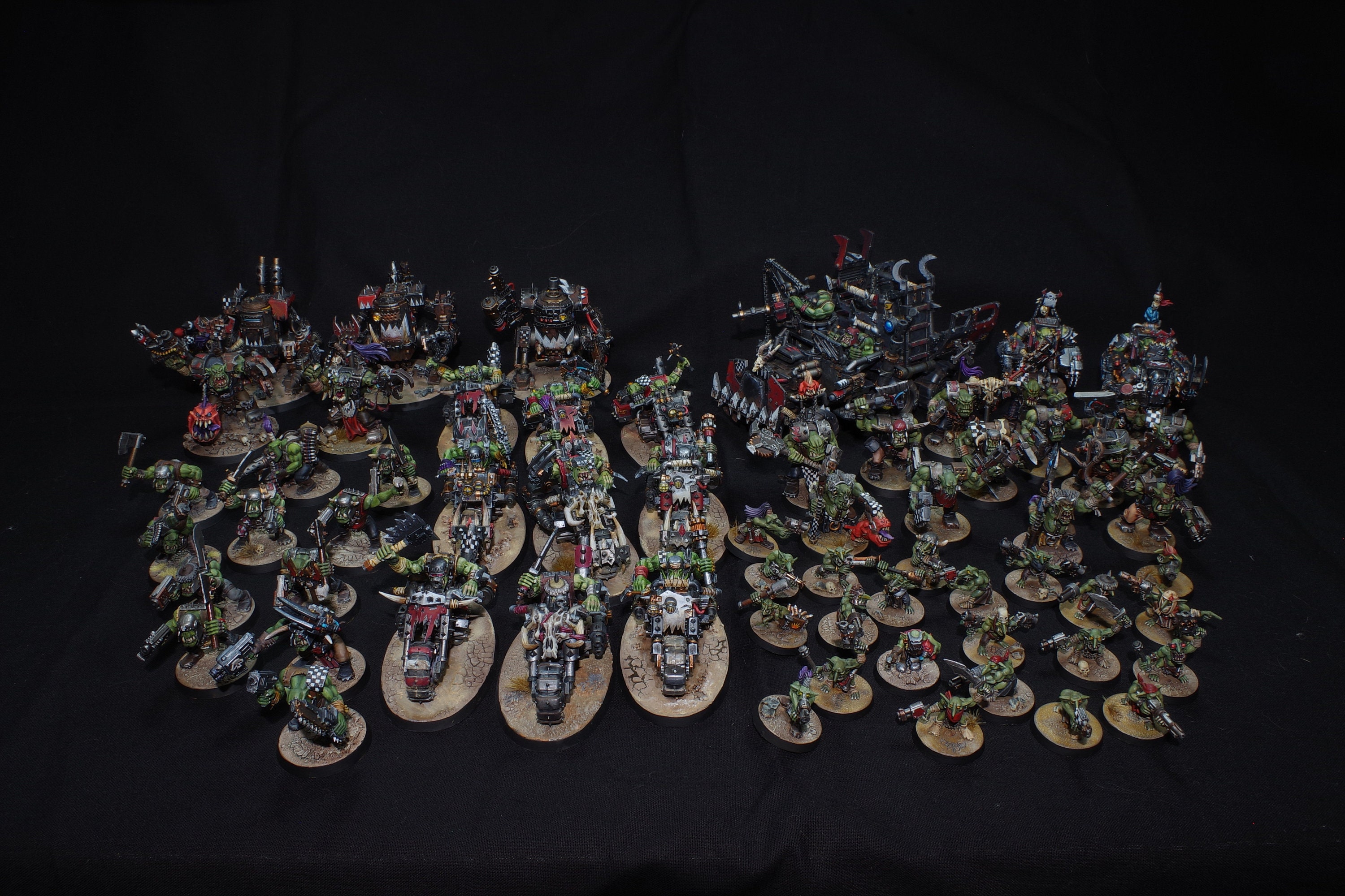 Warhammer 40k Orks Army 63 miniatures | Etsy