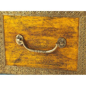 Wooden Storage Box , Vintage Hand Made Box Wooden Strong Stroage Box ...