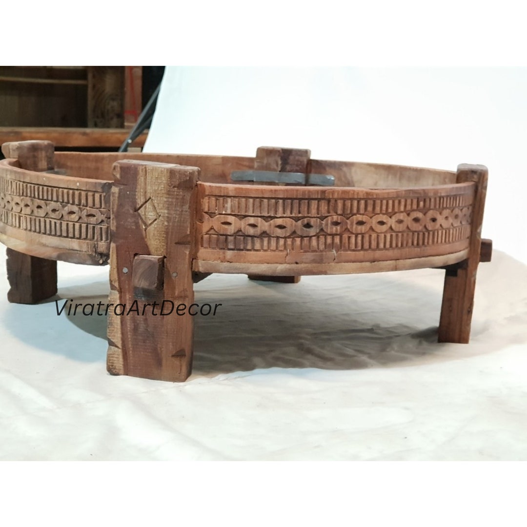 Wooden Indian Handicrafts Art Home Decor Center Coffee - Etsy