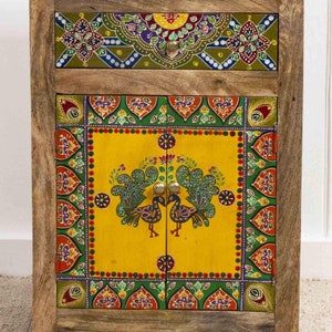 Wooden Side Table for Living Room/indian Side Table /new Look - Etsy