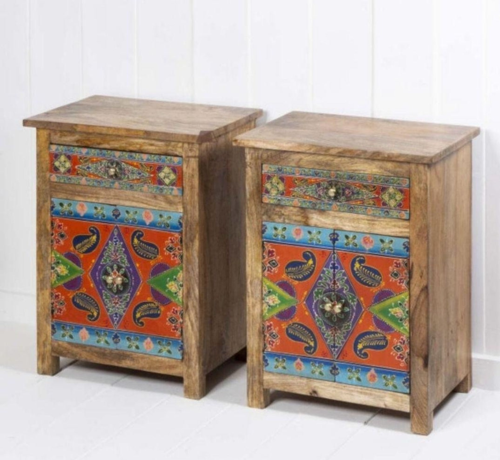 Wooden Side Table for Living Room/indian Side Table /new Look - Etsy