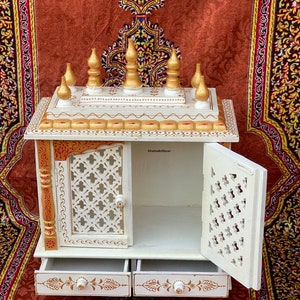 Wood Mandirwooden Indian Handcrafted Mandir Pooja Ghar Mandap,mandir ...