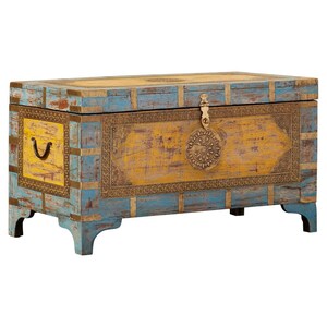 Wooden Storage Box , Vintage Hand Made Box Wooden Strong Stroage Box ...