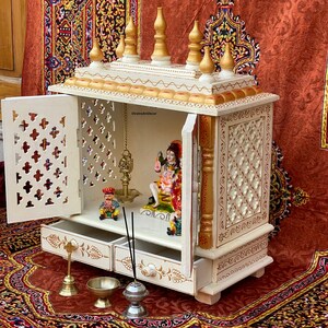 Wood Mandirwooden Indian Handcrafted Mandir Pooja Ghar Mandap,mandir ...